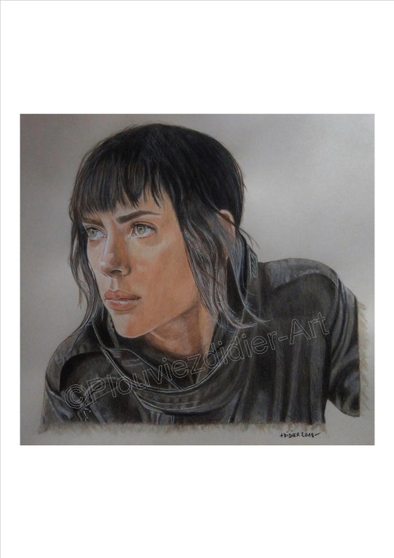 Ghost in the Shell Major Mira Killian scarlett Johansson | Etsy