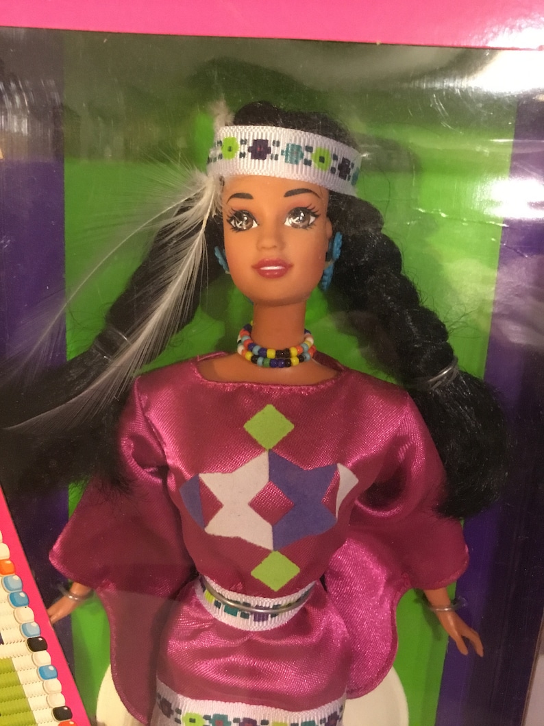 Native American Barbie #3 From Dolls of the World From 1994 #12699 - Etsy