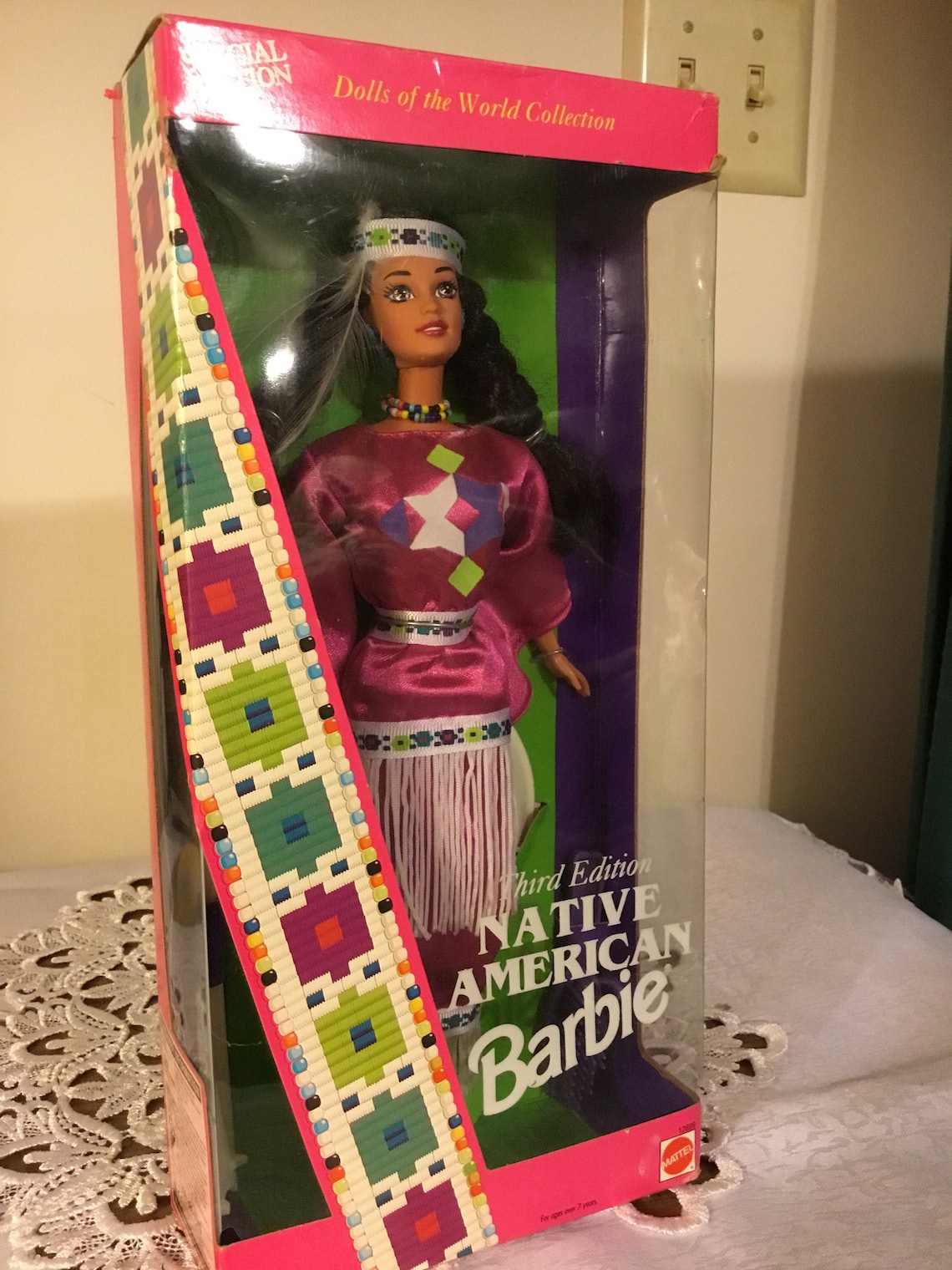 Native American Barbie #3 From Dolls of the World From 1994 #12699 - Etsy
