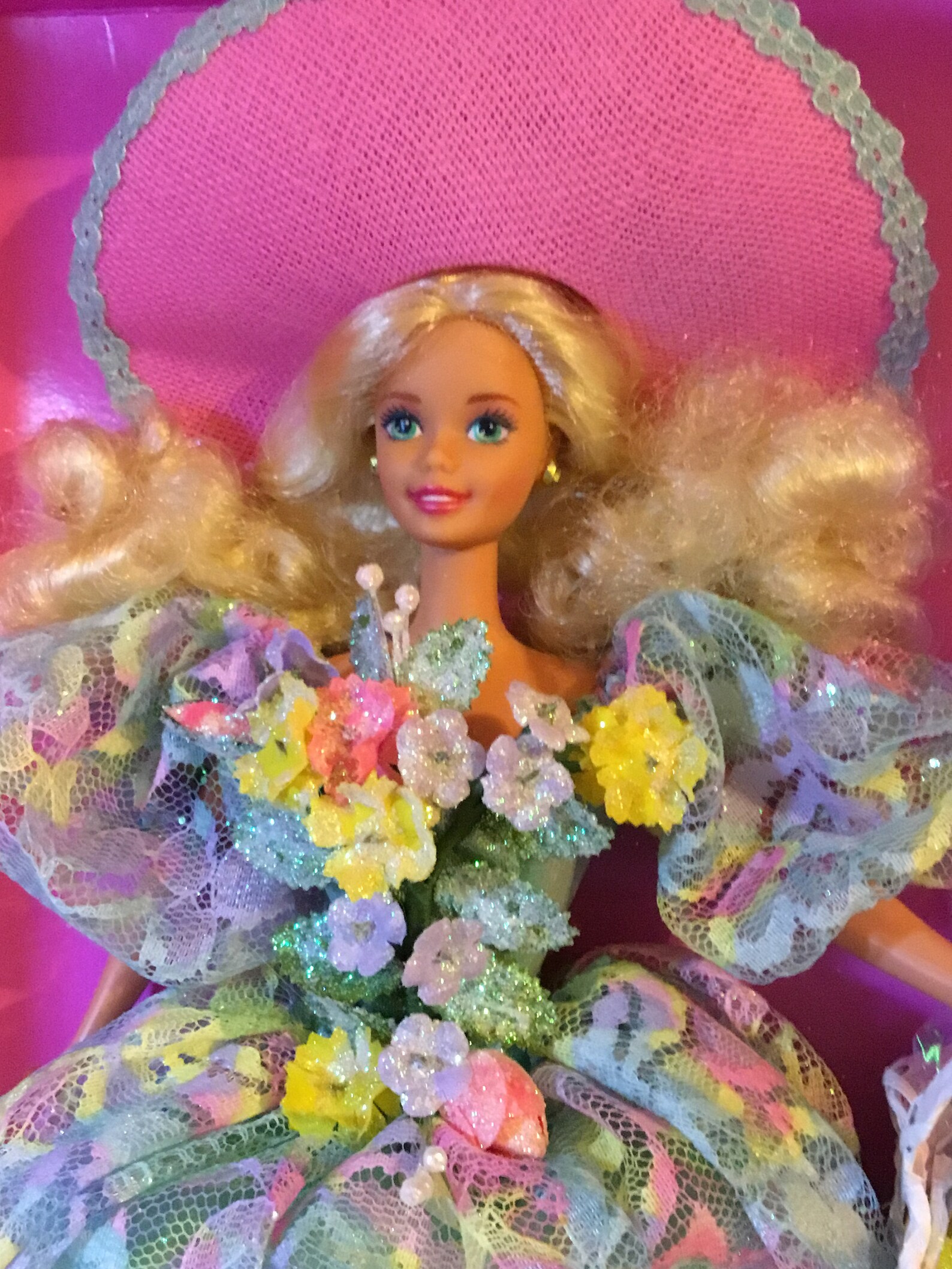 Spring Bouquet Barbie From Enchanted Seasons Collection From 1995 Mint ...