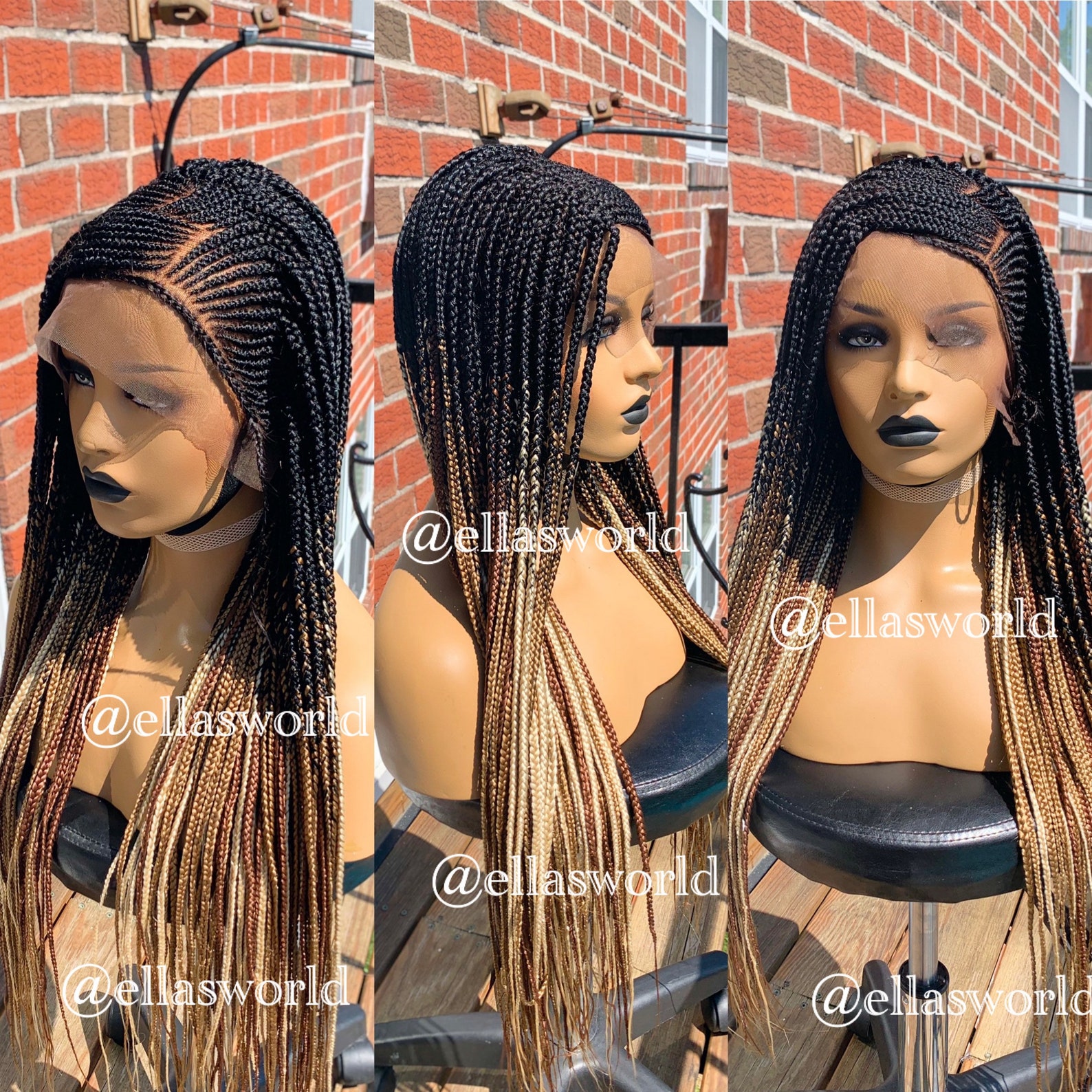 Frontal Conrow Wig - Etsy