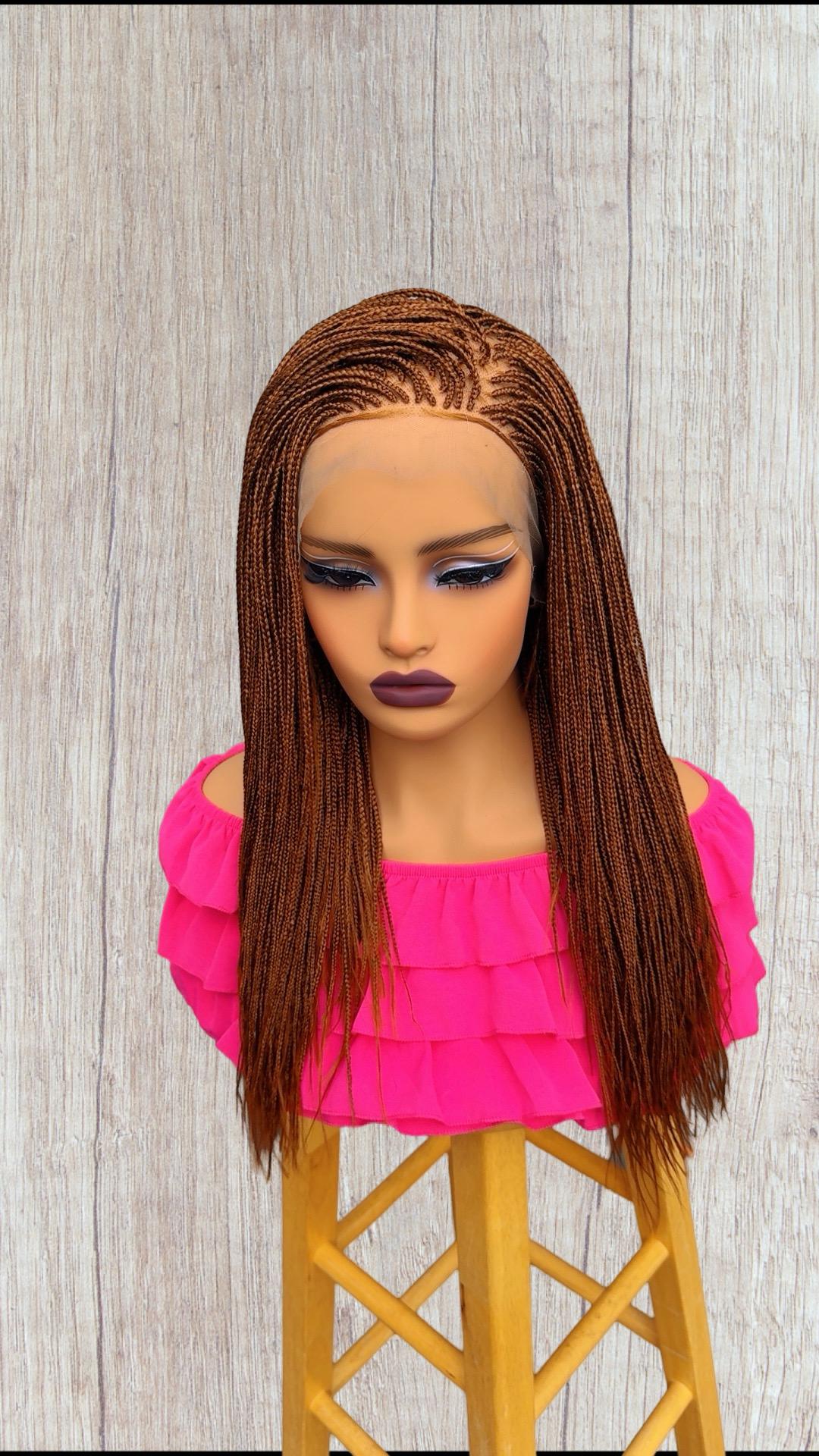 Micro Braids Wig Braided Wigs Box Braids Wig Braided Wigs for Black ...