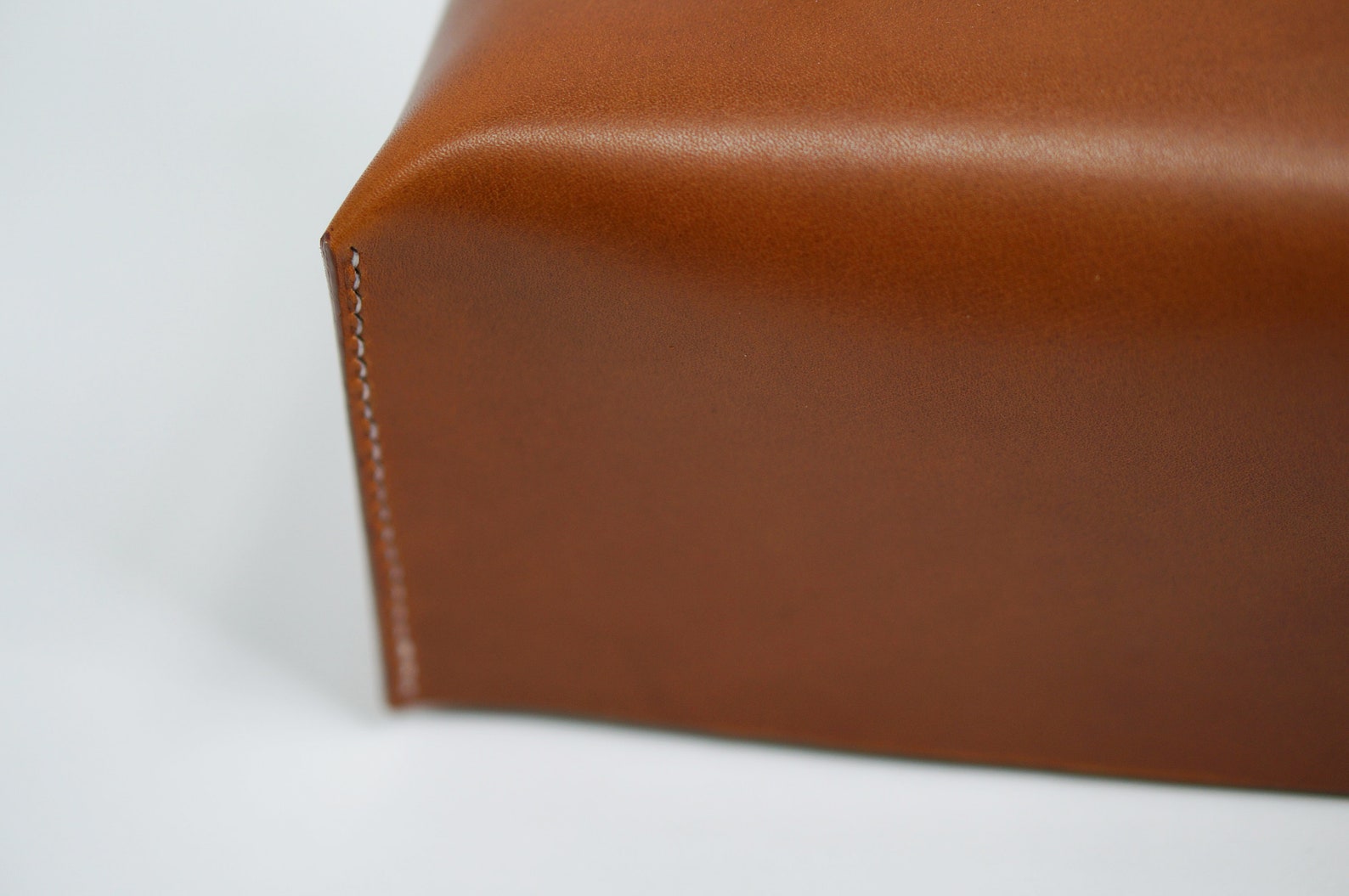 Leather Tissue Box Cover - Etsy
