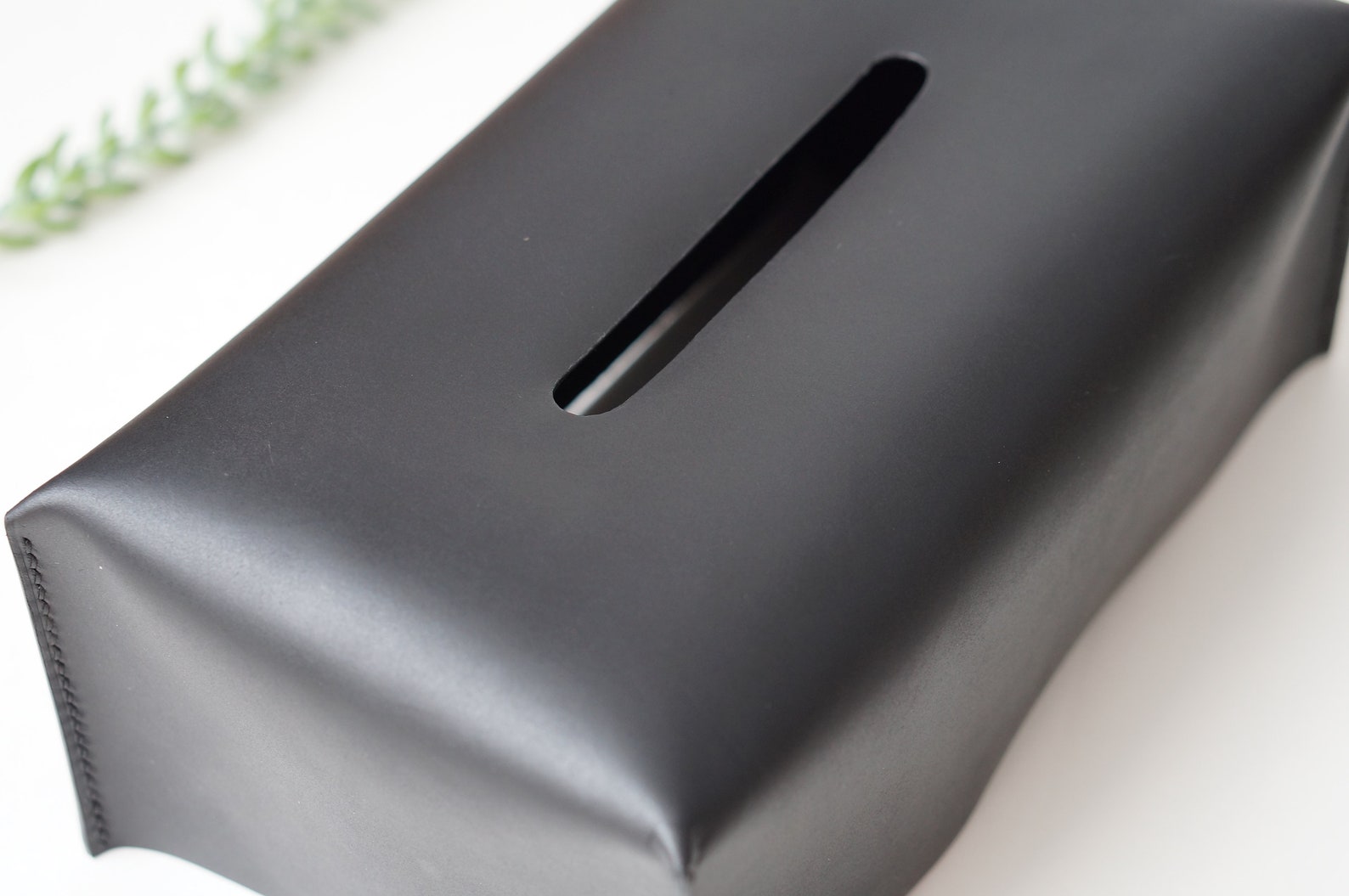 Leather Tissue Box Cover - Etsy