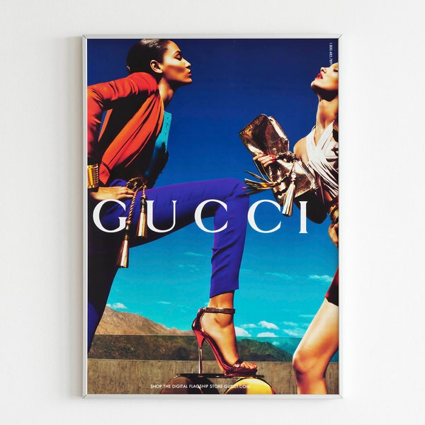 Gucci Fashion Poster - Etsy