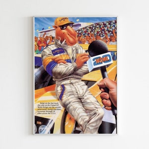 Camel Joe Advertising Poster 90's Style Print Vintage F1 - Etsy