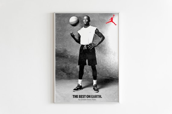 Michael Jordan Nike Poster