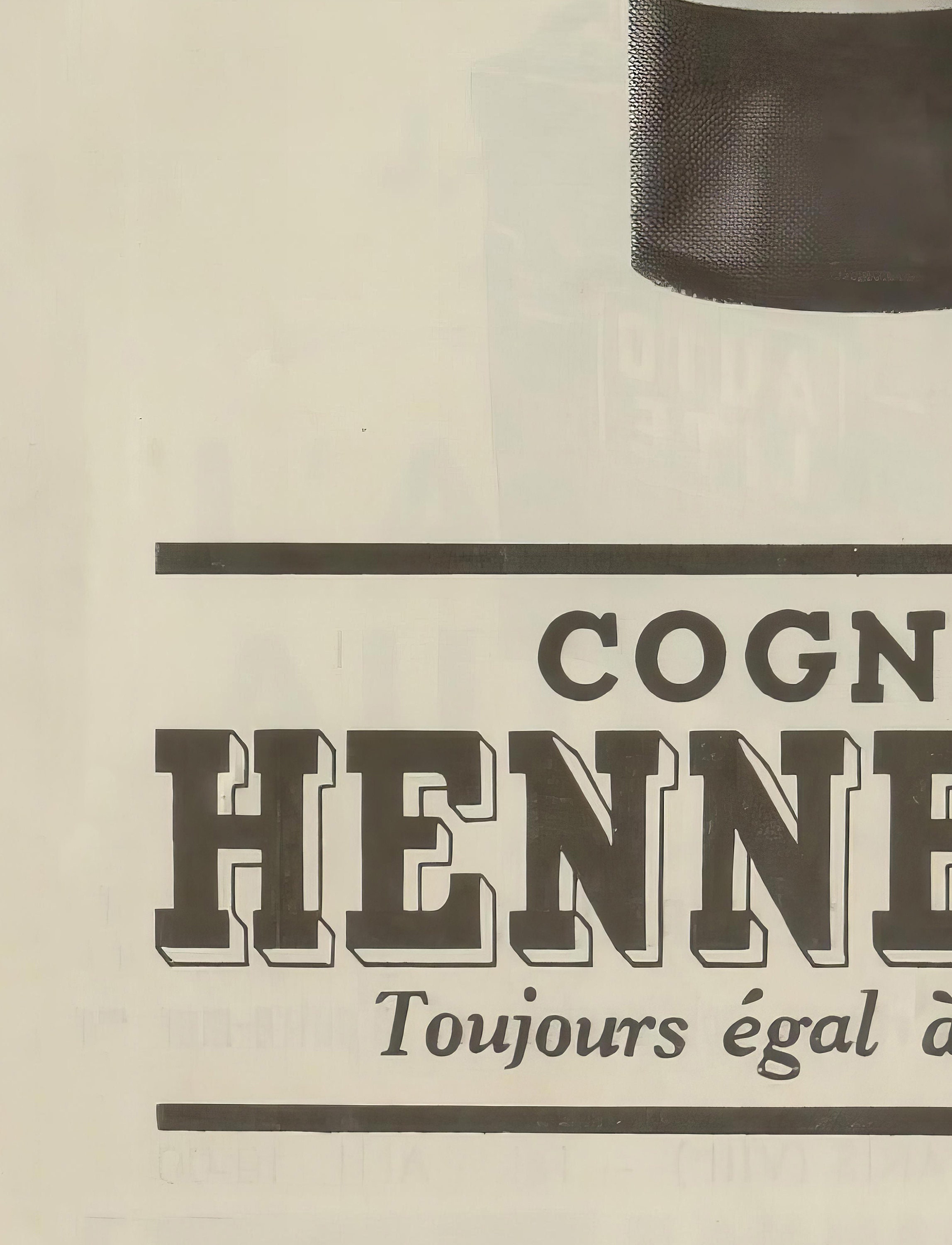 Hennessy Cognac Advertising Poster 50s Le Mans 24h Magazine - Etsy