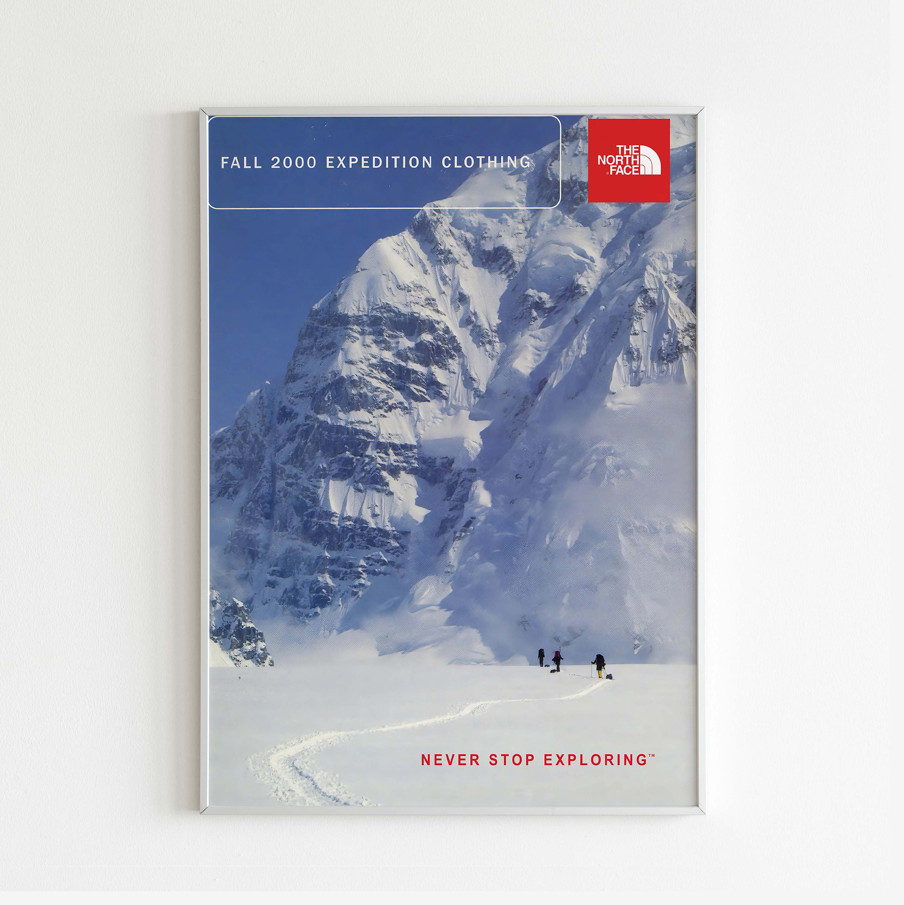 The North Face 2000 Catalogue Front Cover Poster, 00s Style Outdoor ...