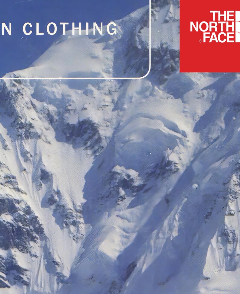 The North Face 2000 Catalogue Front Cover Poster, 00s Style Outdoor ...