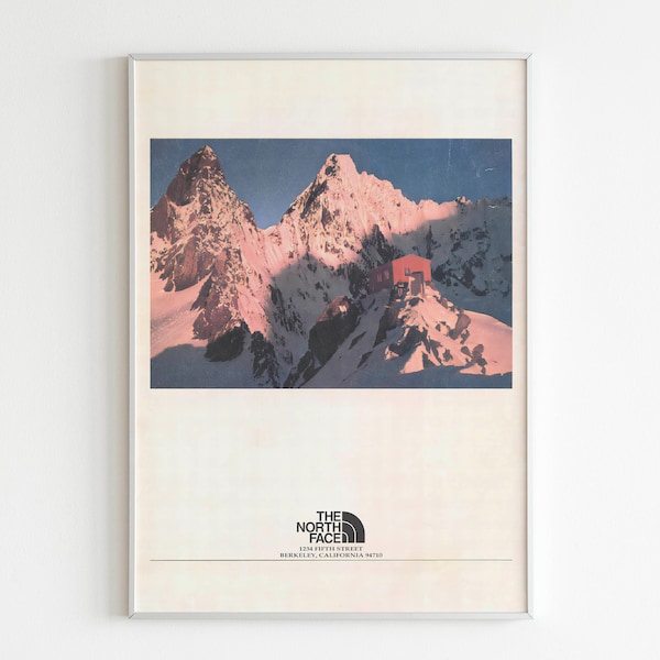 The North Face Poster - Etsy