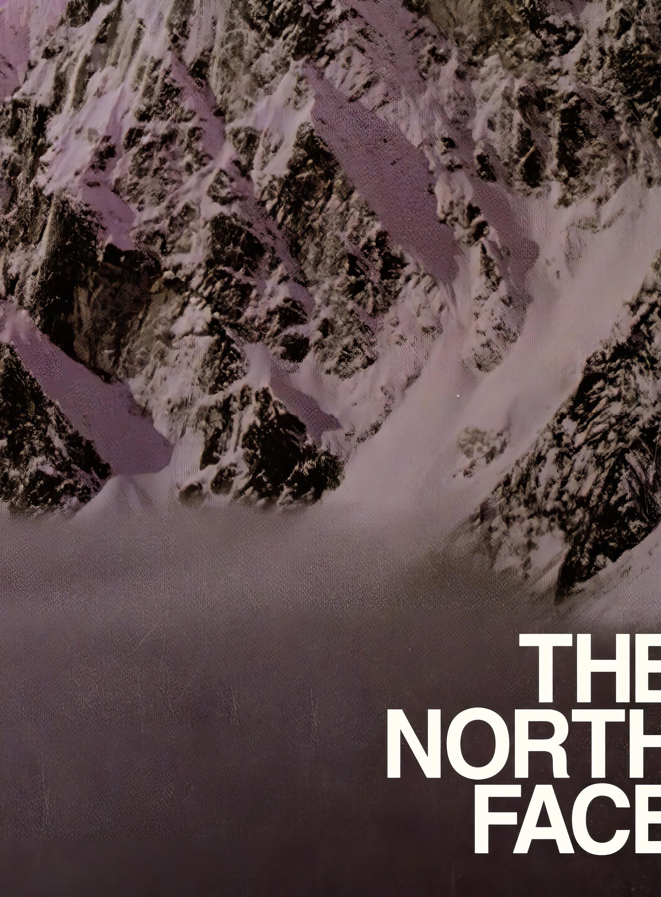 The North Face Catalogue Front Cover Poster, 80s Style Outdoor Print ...