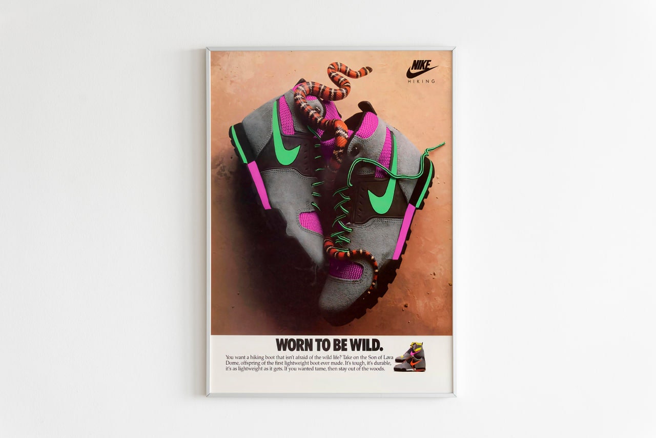 Nike Shoe Print Ads
