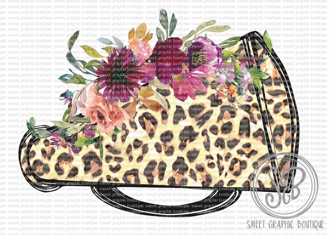 Leopard Print Megaphone Sublimation Design, Leopard Print Sublimation ...