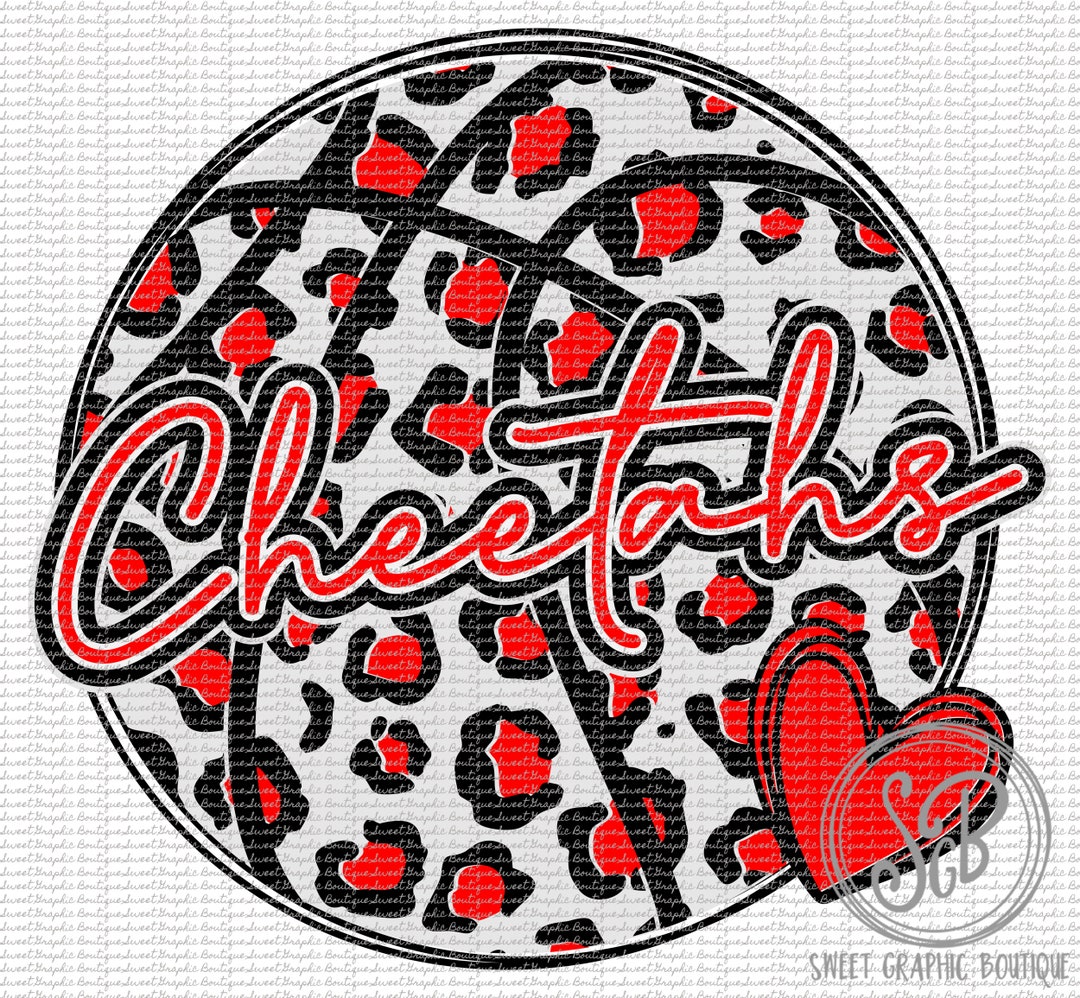 Cheetahs Red Leopard Basketball PNG, Basketball PNG, Leopard Cheetah ...