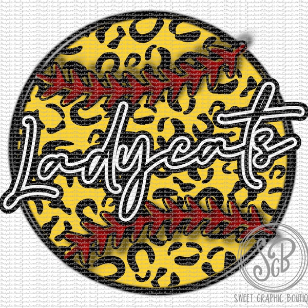 Ladycats Softball Svg - Etsy