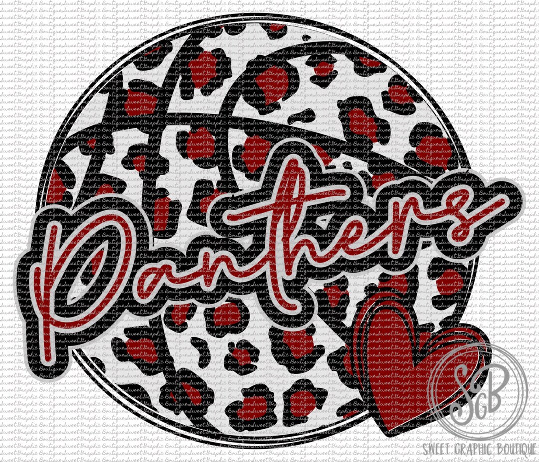 Panthers Maroon Leopard Basketball PNG, Basketball PNG, Leopard Cheetah ...