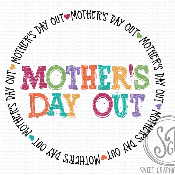 Mothers Day Out Png - Etsy