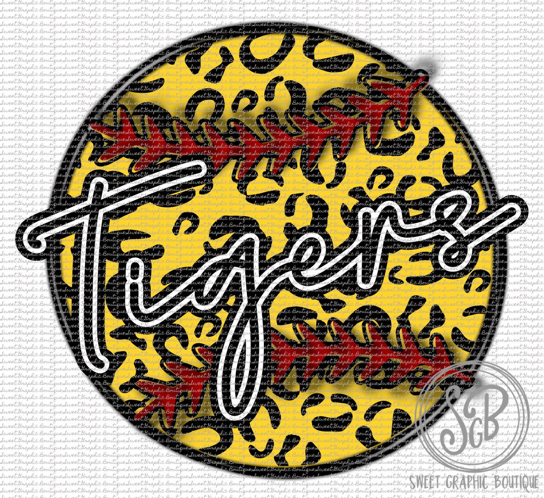 Softball TIGERS Leopard Cheetah PNG, Cheetah Softball, Leopard Softball ...