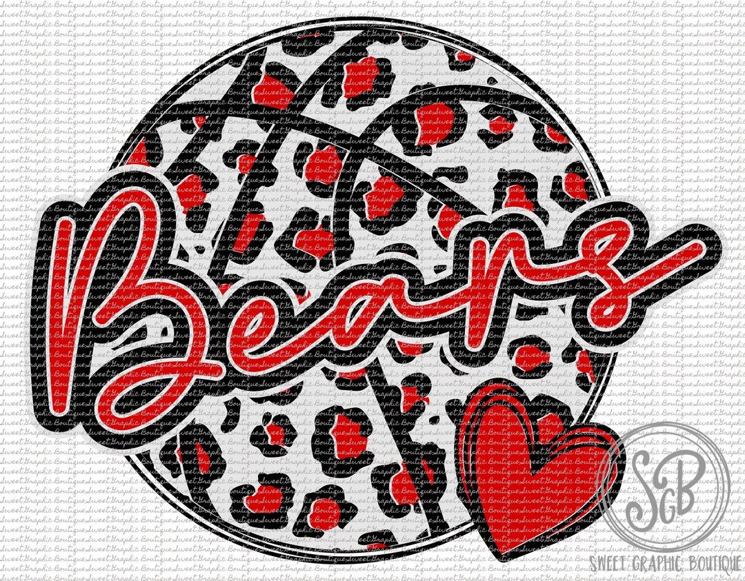 Bears Red Leopard Basketball PNG, Basketball PNG, Leopard Cheetah Print ...