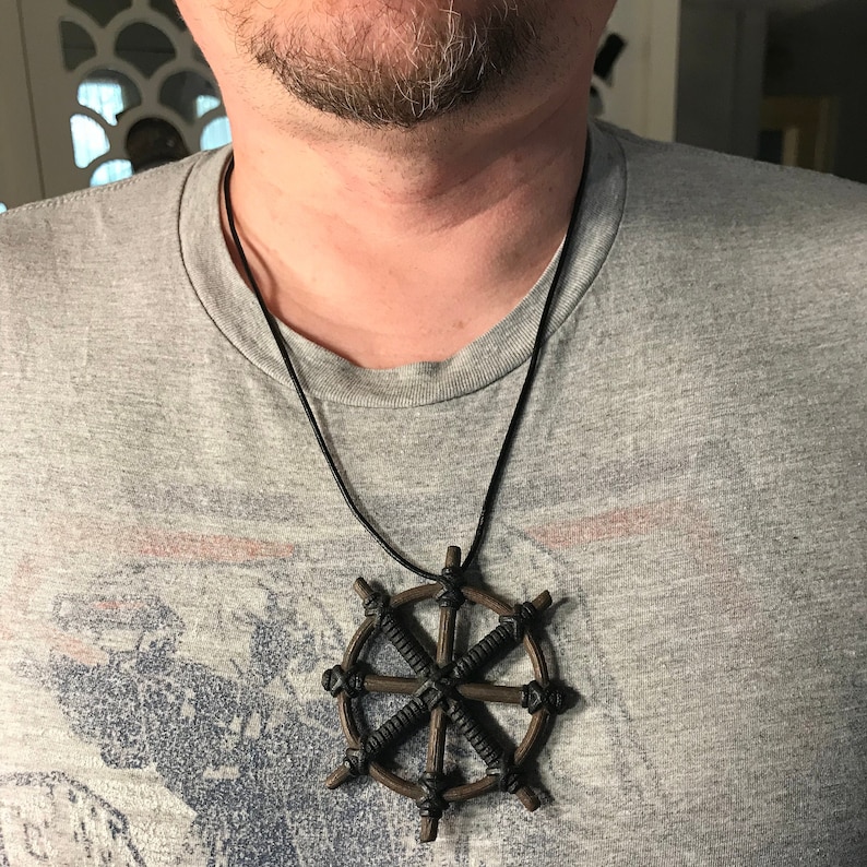 Conan the Barbarian Wheel of Pain Necklace - Etsy