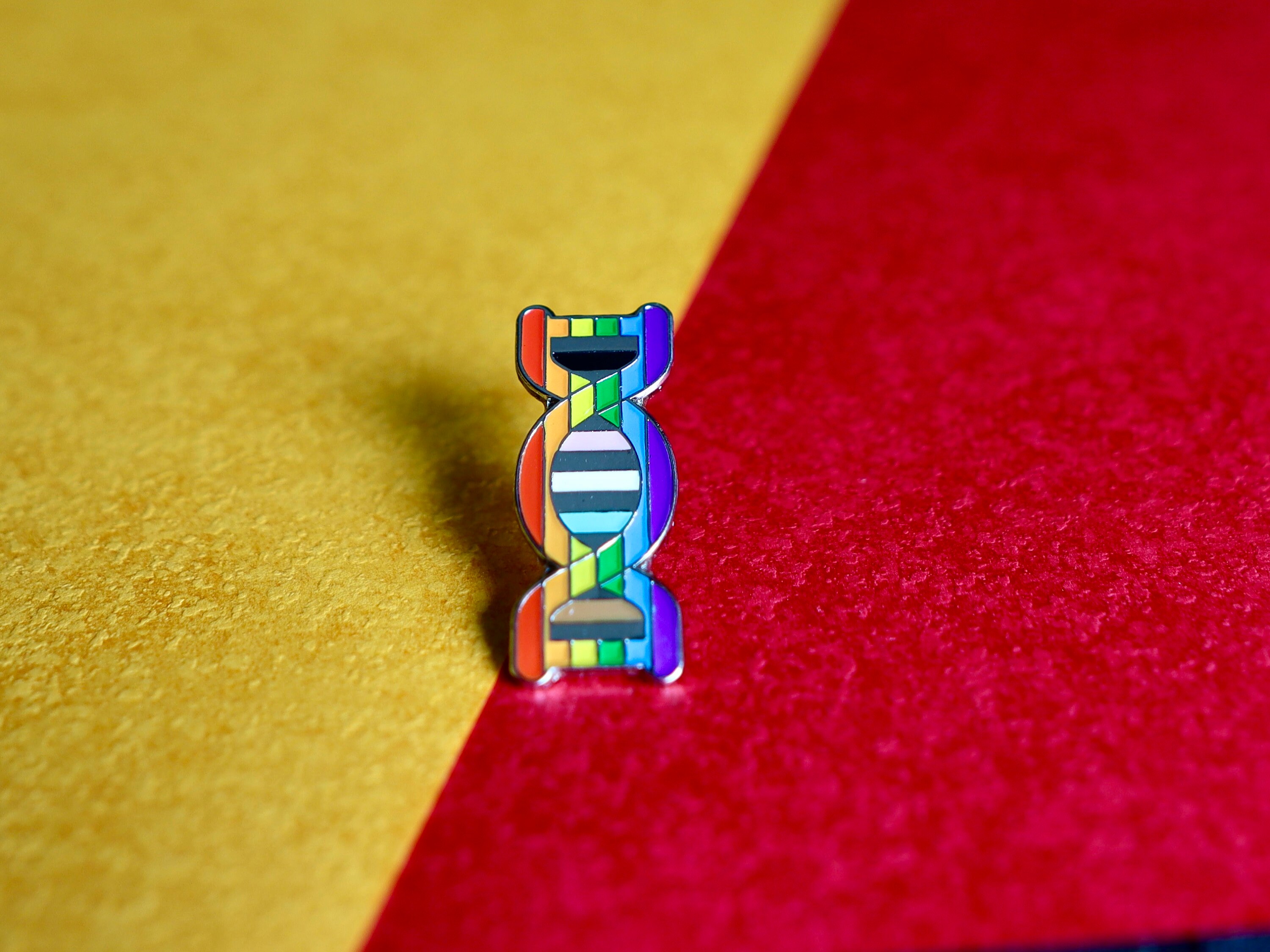 Rainbow DNA LGBTQ Pride Flag - Etsy