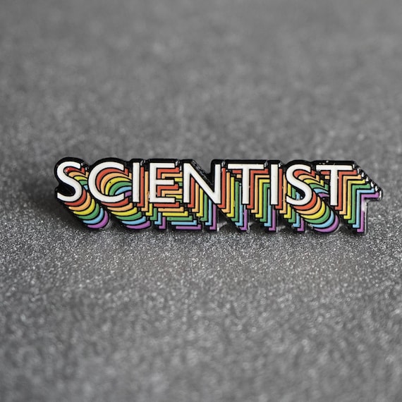 Rainbow Scientist LGBTQ Pride Flag Pin - Etsy