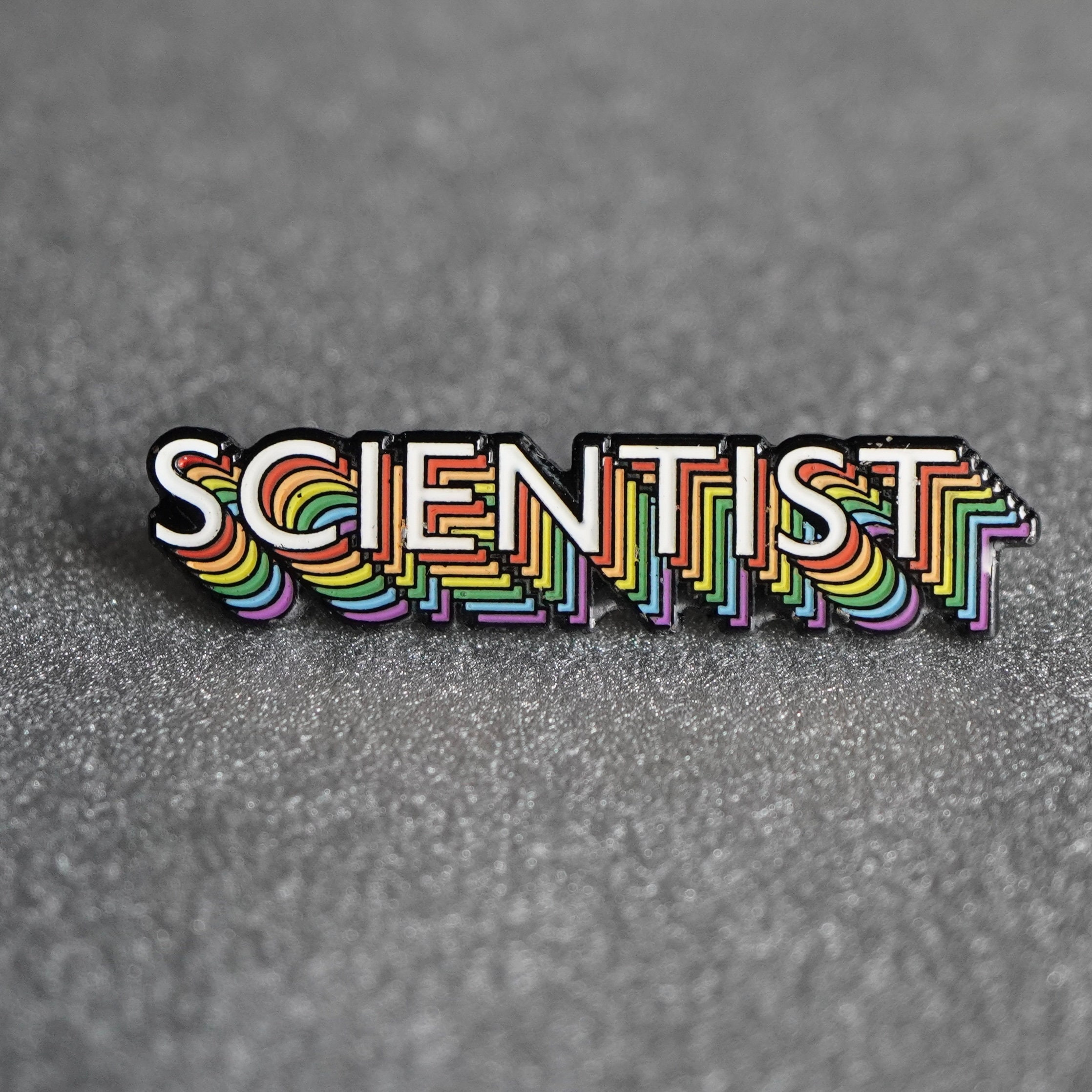 Rainbow Scientist LGBTQ Pride Flag Pin - Etsy