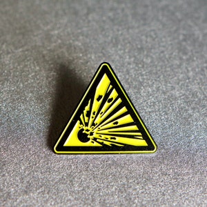 Warning Pack (3 Pins) - Etsy