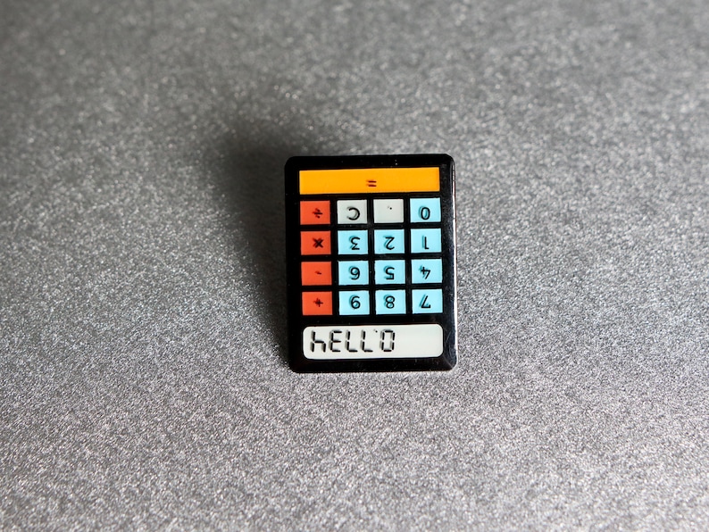 Hello Calculator - Etsy