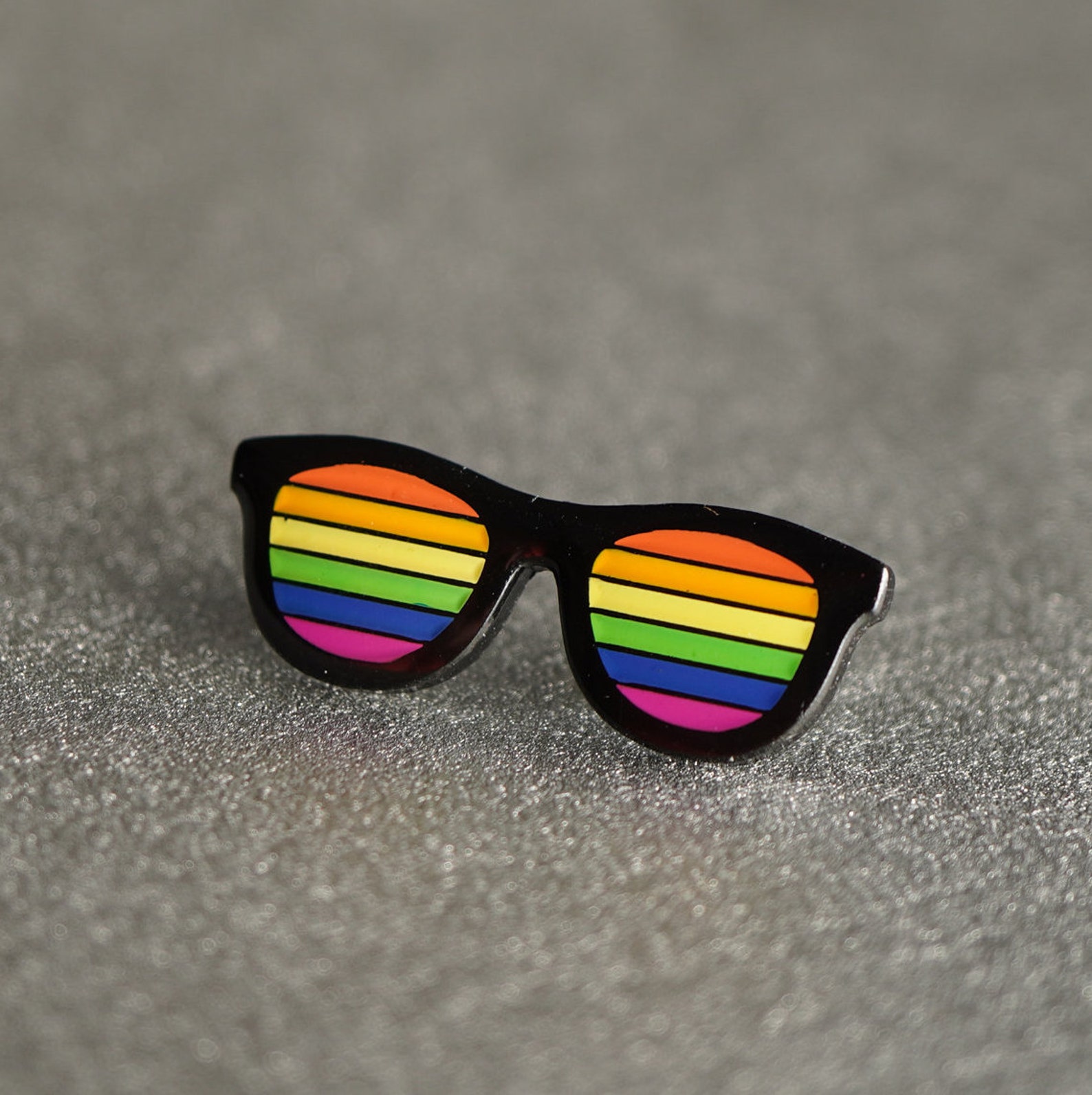 Rainbow Vision, LGBTQ Pride Flag Glasses - Etsy UK