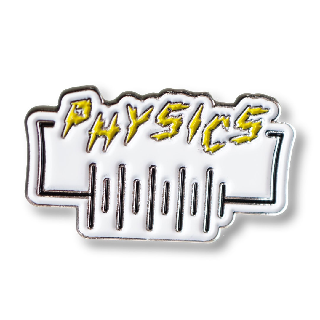 Physics Enamel Pin - Etsy UK