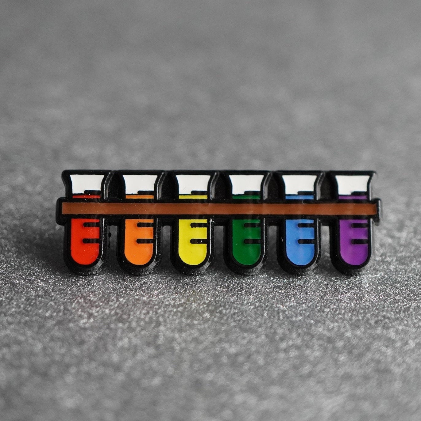 Rainbow Test Tubes STEM LGBTQ Pride Flag - Etsy
