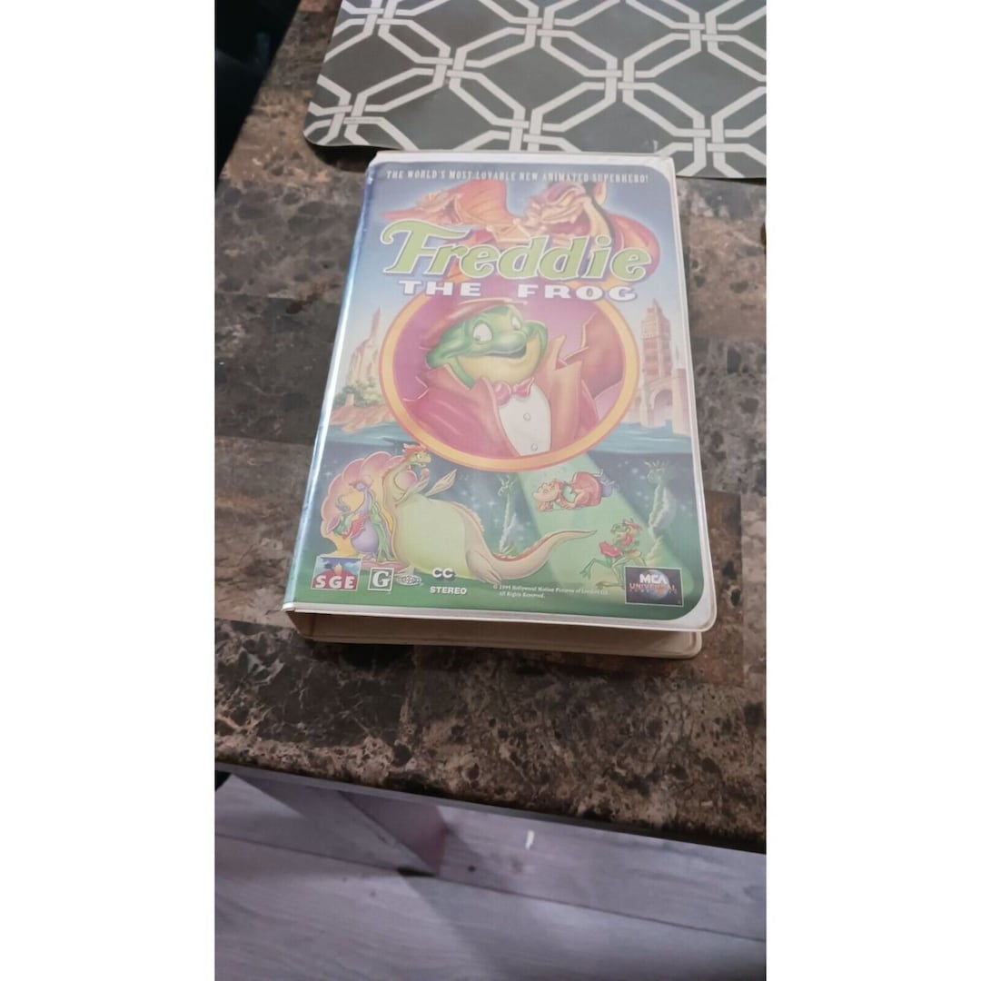 Freddie the Frog VHS VCR Video Tape Movie Cartoon Used - Etsy