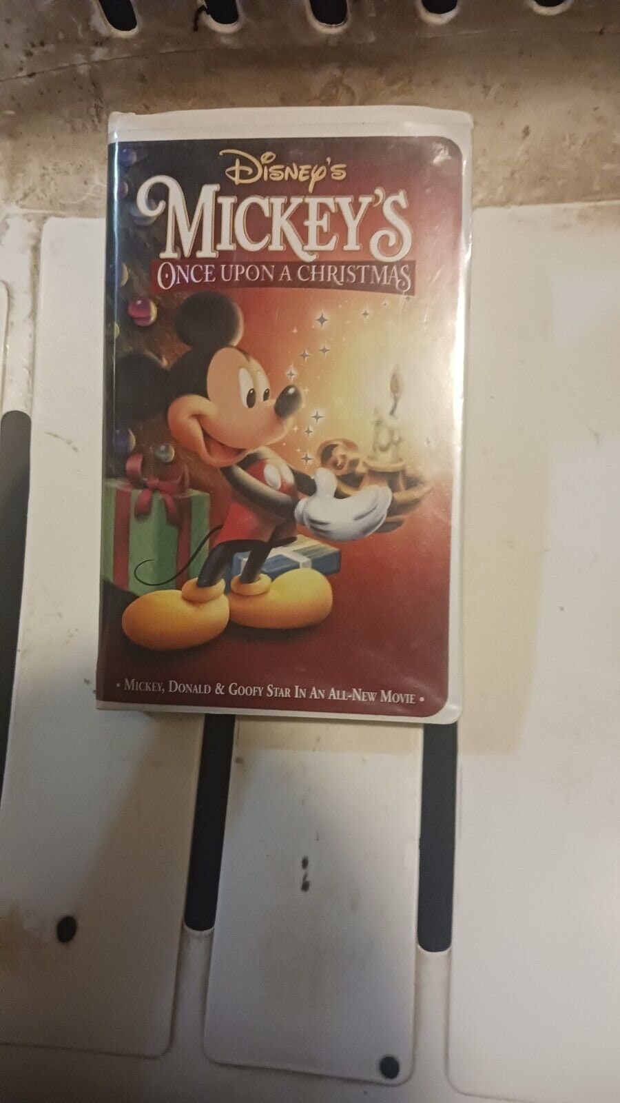 Walt Disneys Mickeys Once Upon a Christmas VHS Clamshell Case - Etsy
