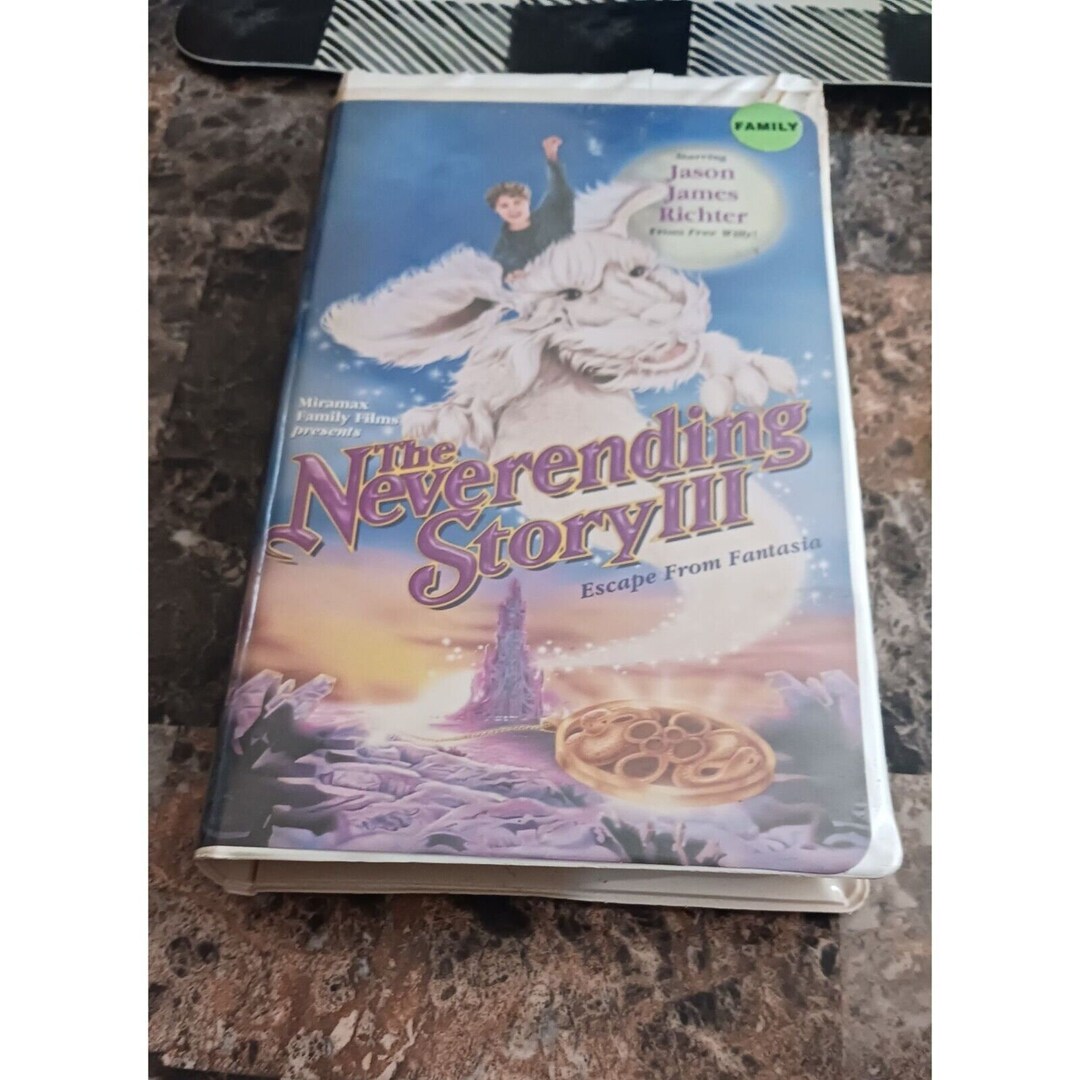 The Neverending Story III VHS, Miramax - Etsy