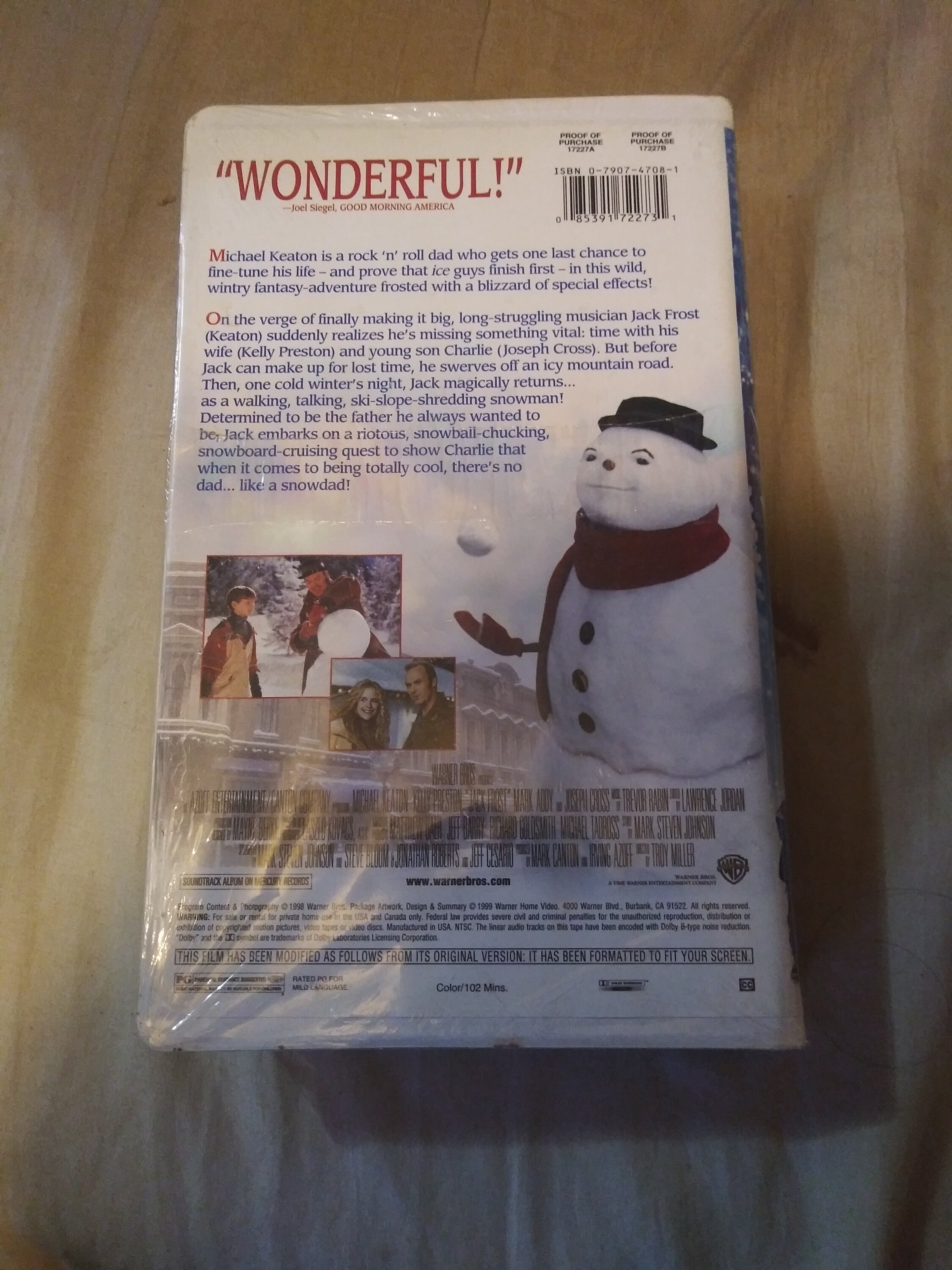 Jack Frost Vhs Clamshell Case - Etsy