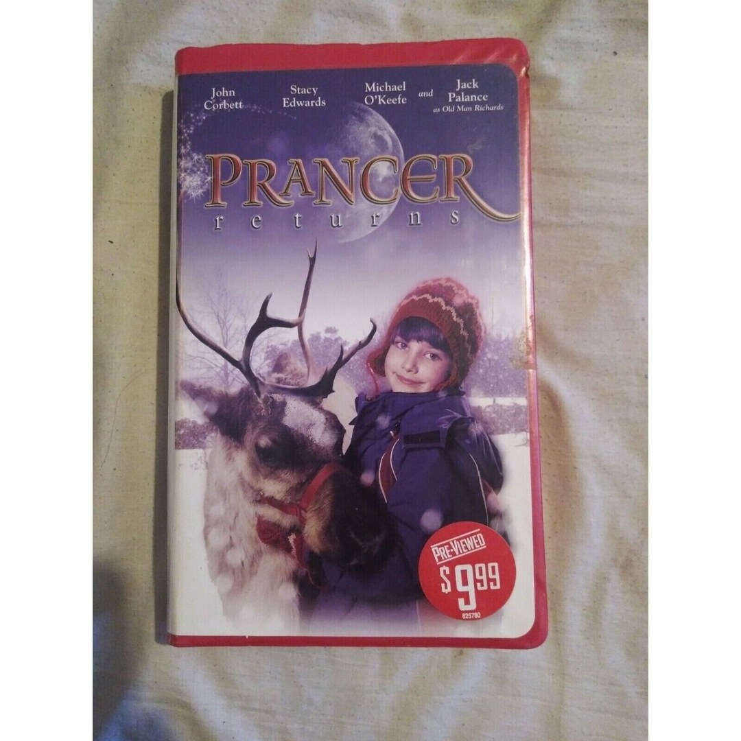 Prancer Returns VHS 2001 Jack Palance-stacy Edwards-gavin Fink-john ...