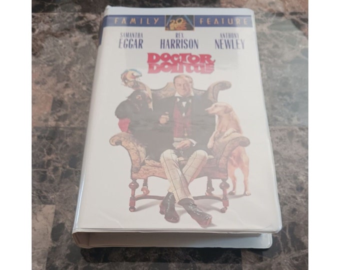 Doctor Dolittle VHS Tape 20th Century Fox - Etsy