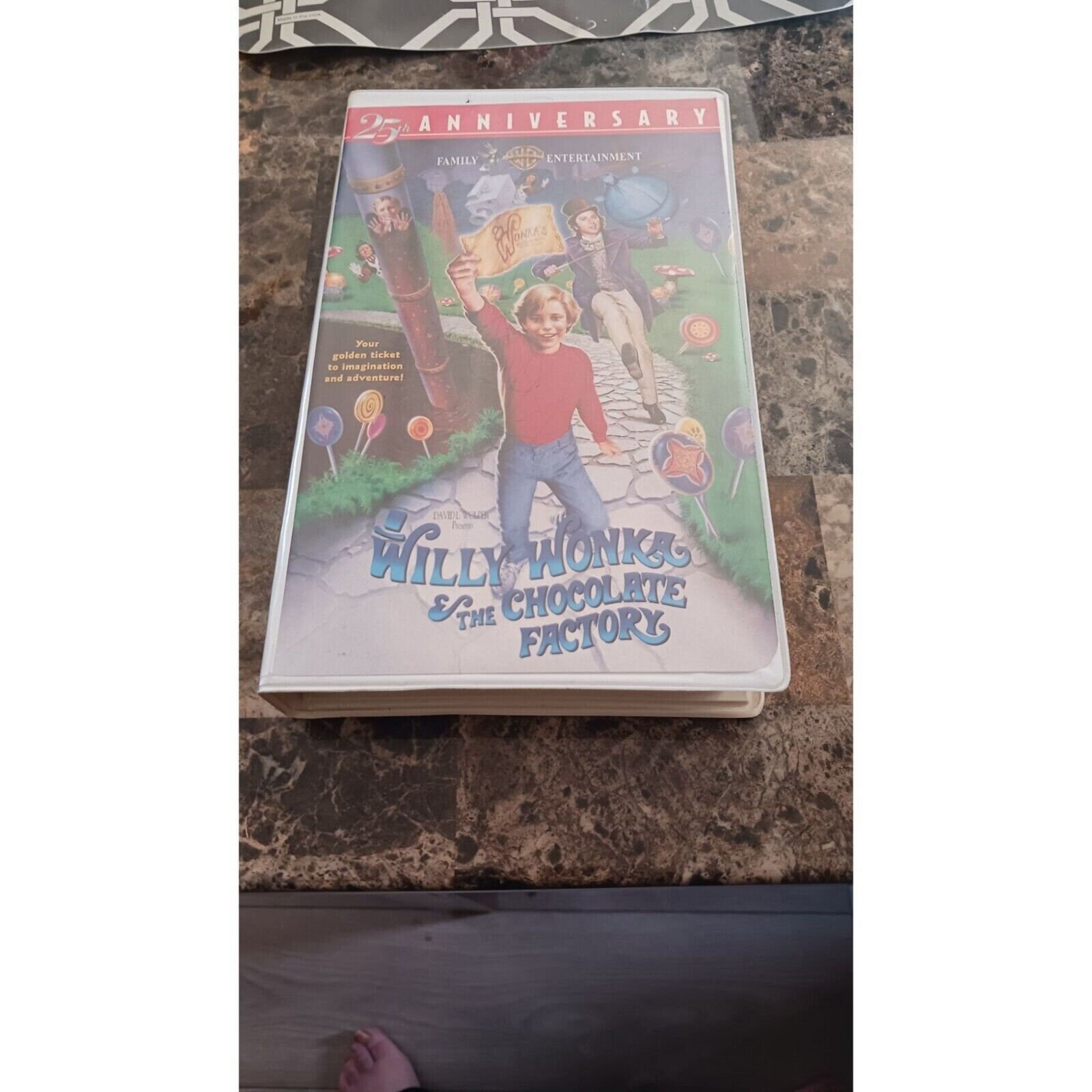 Willy Wonka & the Chocolate Factory VHS - Etsy