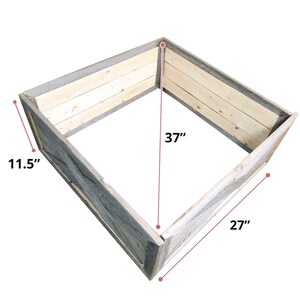 Barnwood Christmas Tree Box – Tree Collar Décor - Etsy