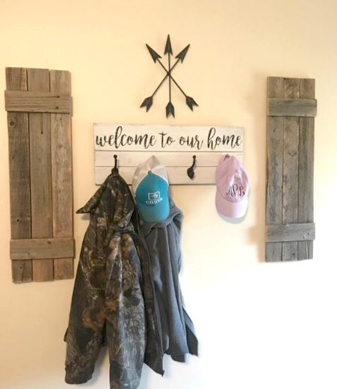 Rustic Shutters Made From 100% Reclaimed Weathered Wood - Etsy