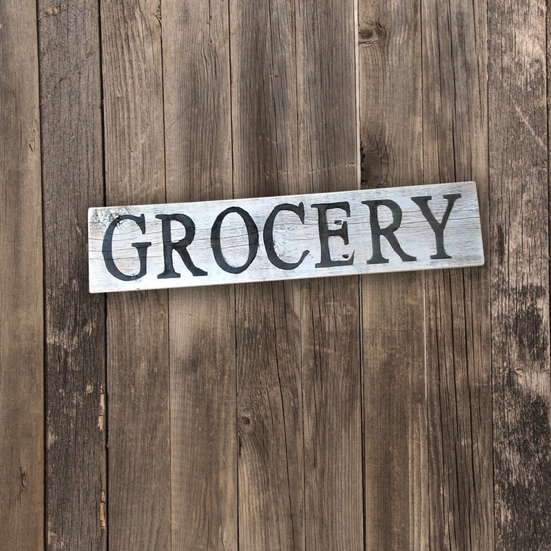 Grocery Sign - Etsy