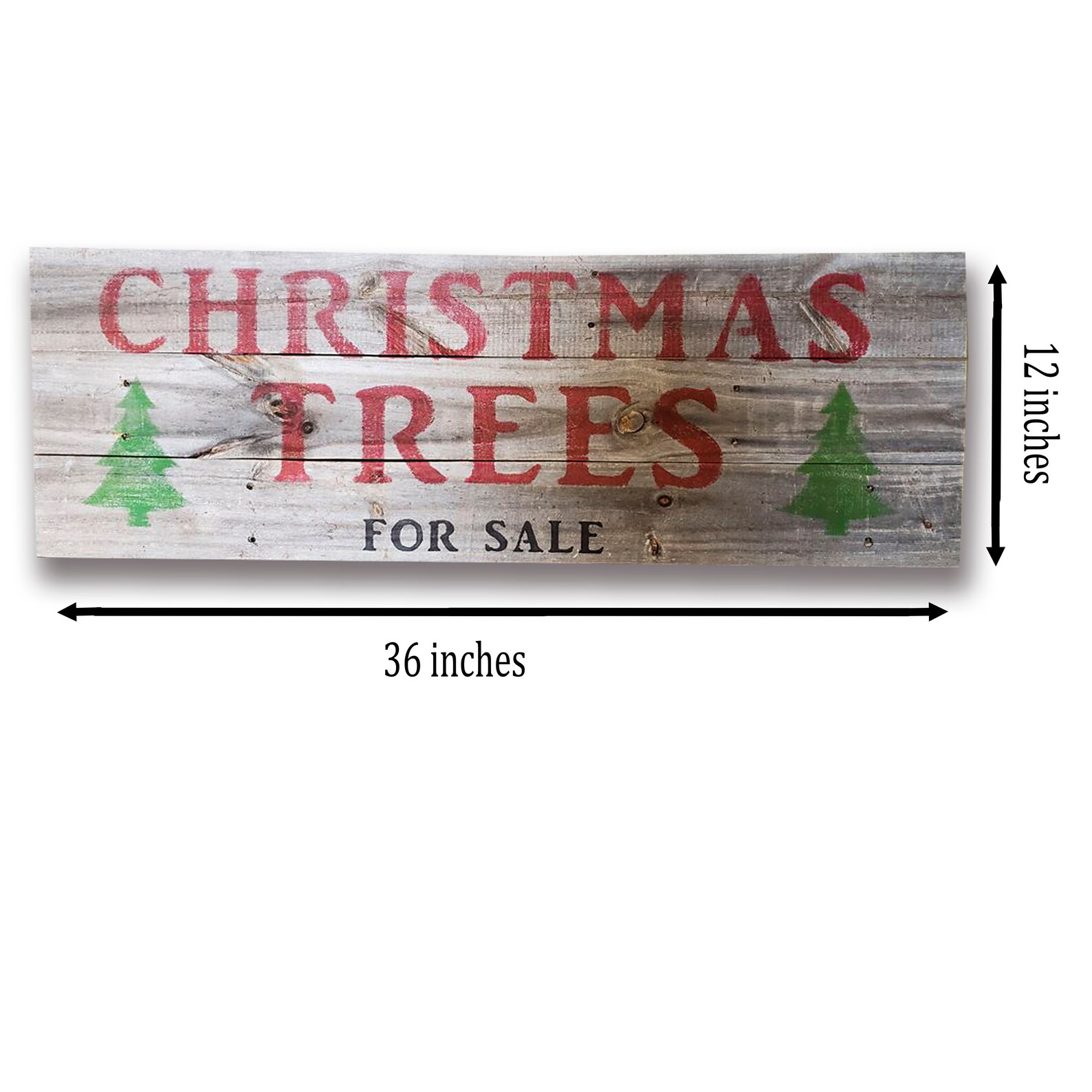 Christmas Tree for Sale Sign Reclaimed Rustic Wood - Etsy