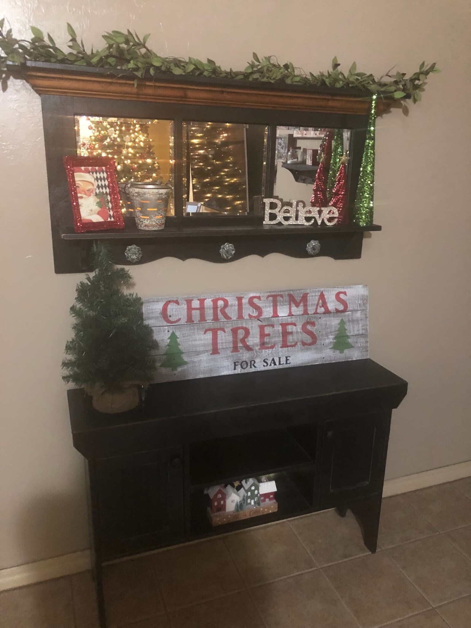 Christmas Tree for Sale Sign Reclaimed Rustic Wood - Etsy