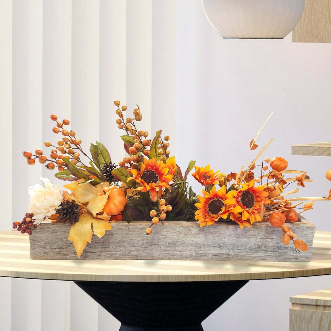 Rustic Wooden Box for Centerpiece Made in the USA With Real Reclaimed ...