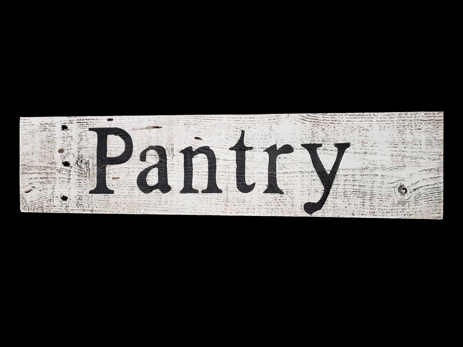 Pantry Sign Rustic Farmhouse Decor Sign 100% Reclaimed Wood - Etsy