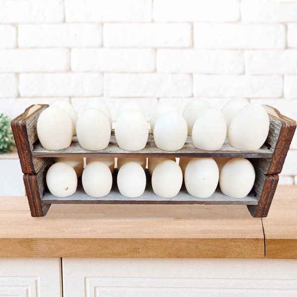 Fresh Egg Counter Rack - Etsy