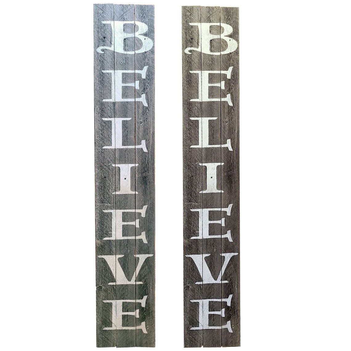Believe Sign 5 Feet Tall Perfect for Front Porch Hand | Etsy