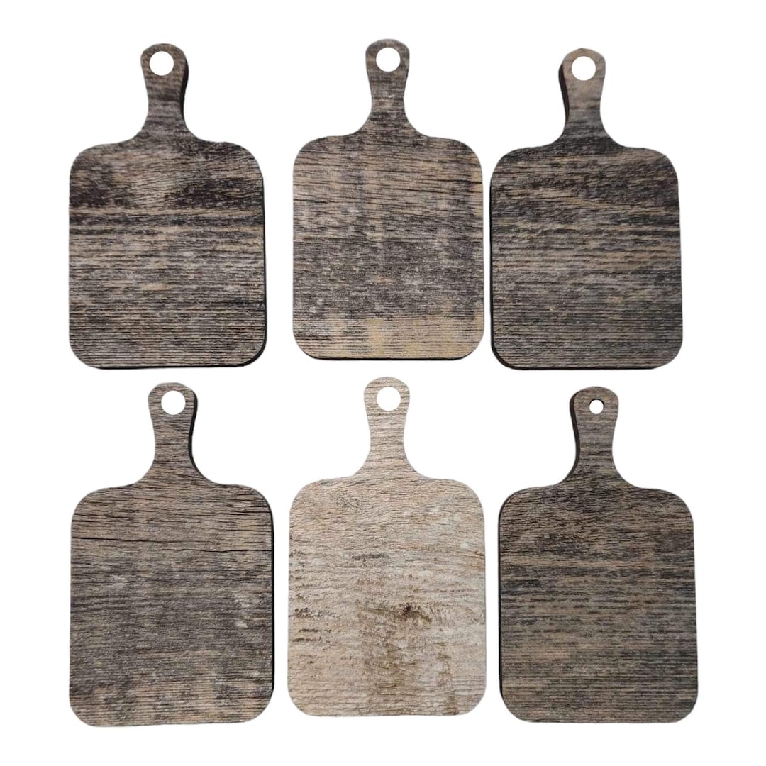 Rockin' Wood Mini Reclaimed Wood Cutting Boards Perfect for Craft and ...
